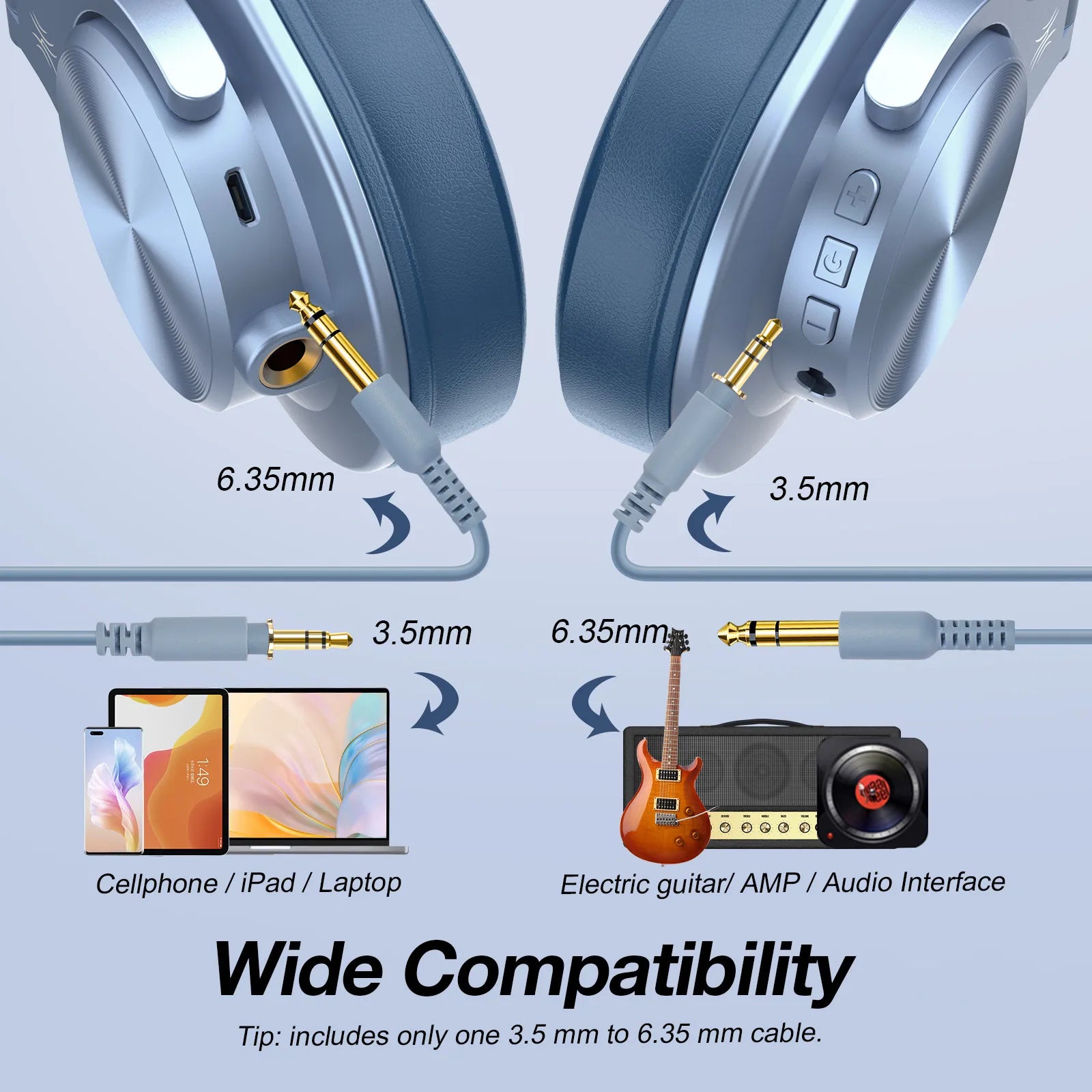 Oneodio A70 Wireless Bluetooth Headphones
