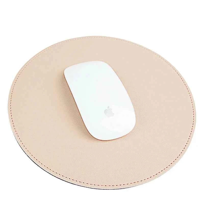 Double-Sided PU Leather & Felt Waterproof Mouse Pad