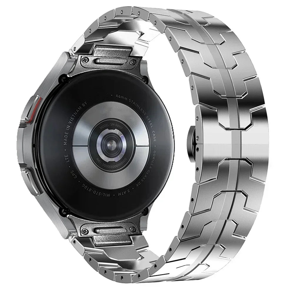 Premium Stainless Steel Strap for Samsung Galaxy Watch 6 and Galaxy Wa